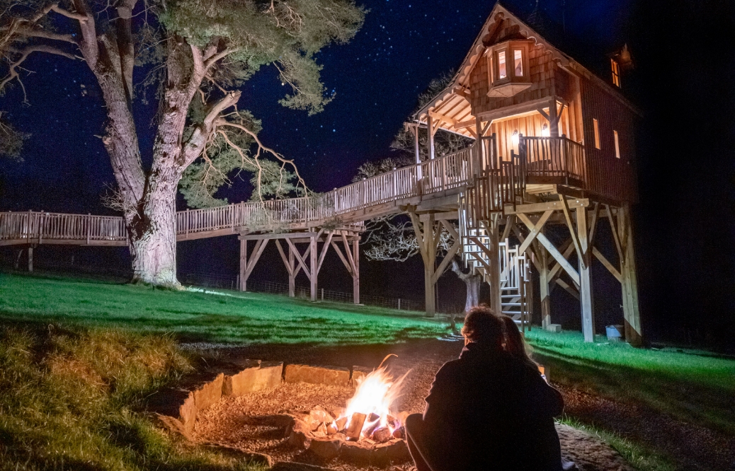 Treehouse Glamping Holiday In Northumberland